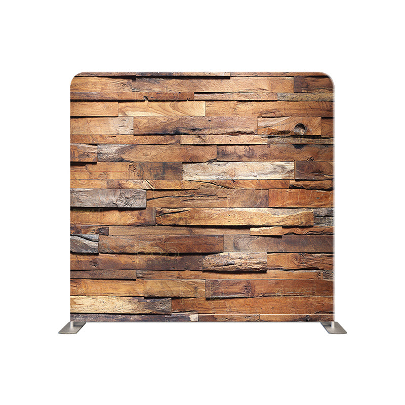 Pillow Cover Backdrop(Medium Wood Logs)