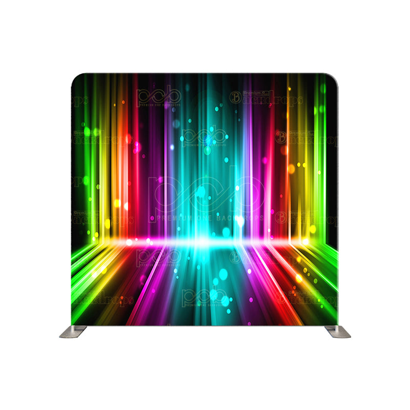 Pillow Cover Backdrop (Electric Rainbow)