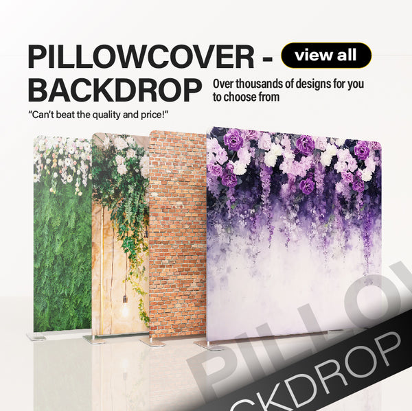 Pillowcase backdrops,Photo Booth,Printed banners-Premium one backdrops