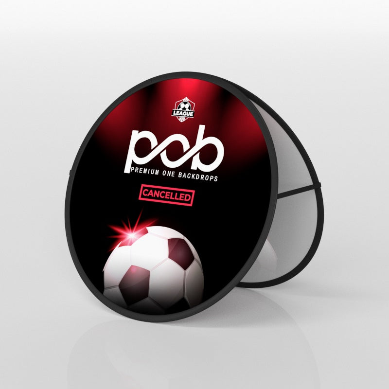 Round Pop Out Banner