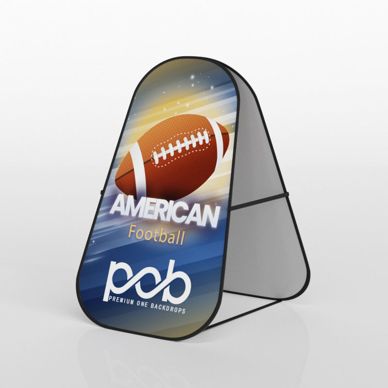 Vertical pop up banner