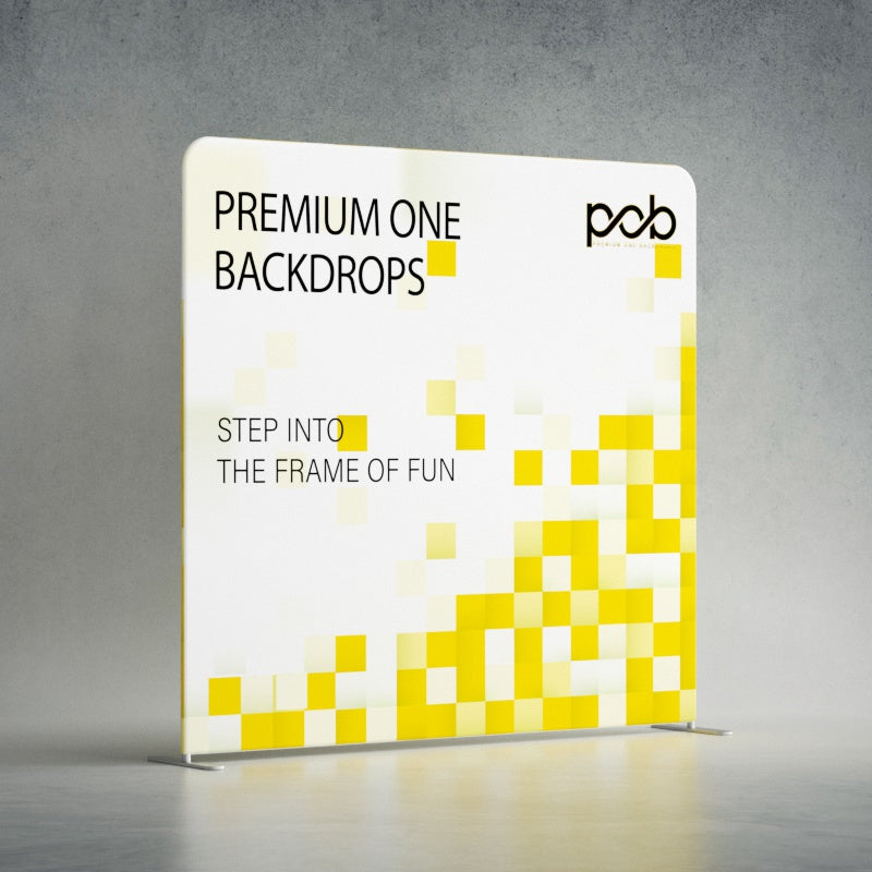 Trade Show Display-Straight Pillow Case Backdrop