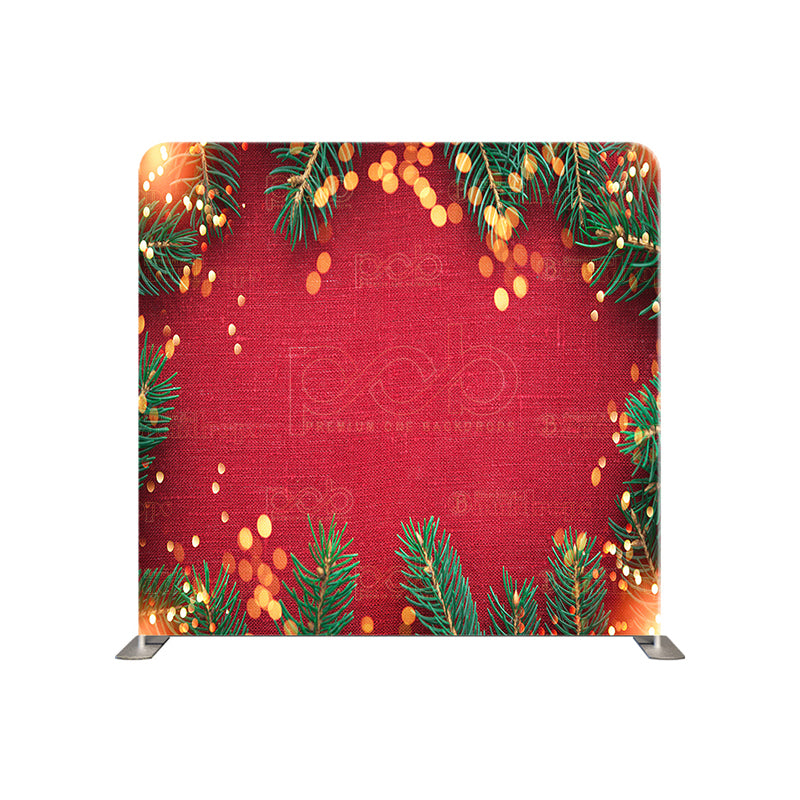 Pillow Cover Backdrop(Red Pine Leaves)