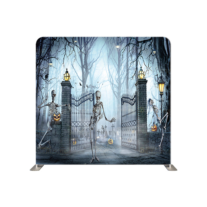 Pillow Cover Backdrop (Skeleton Poses)